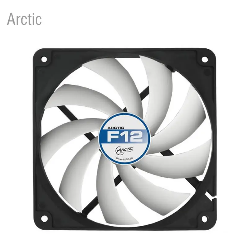 Arctic F12 CPU Computer case Fan FDB Liquid Bearing 1350RPM 12cm Fan 3 ...