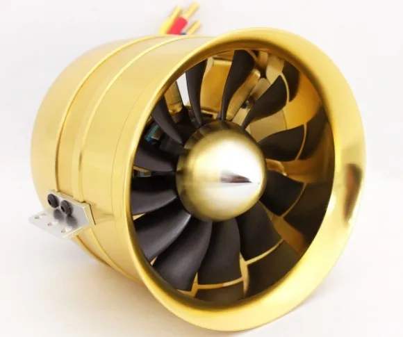 FMS 90mm Ducted Fan Jet EDF Metal 12 Blade With 4075 KV1500, 53% OFF