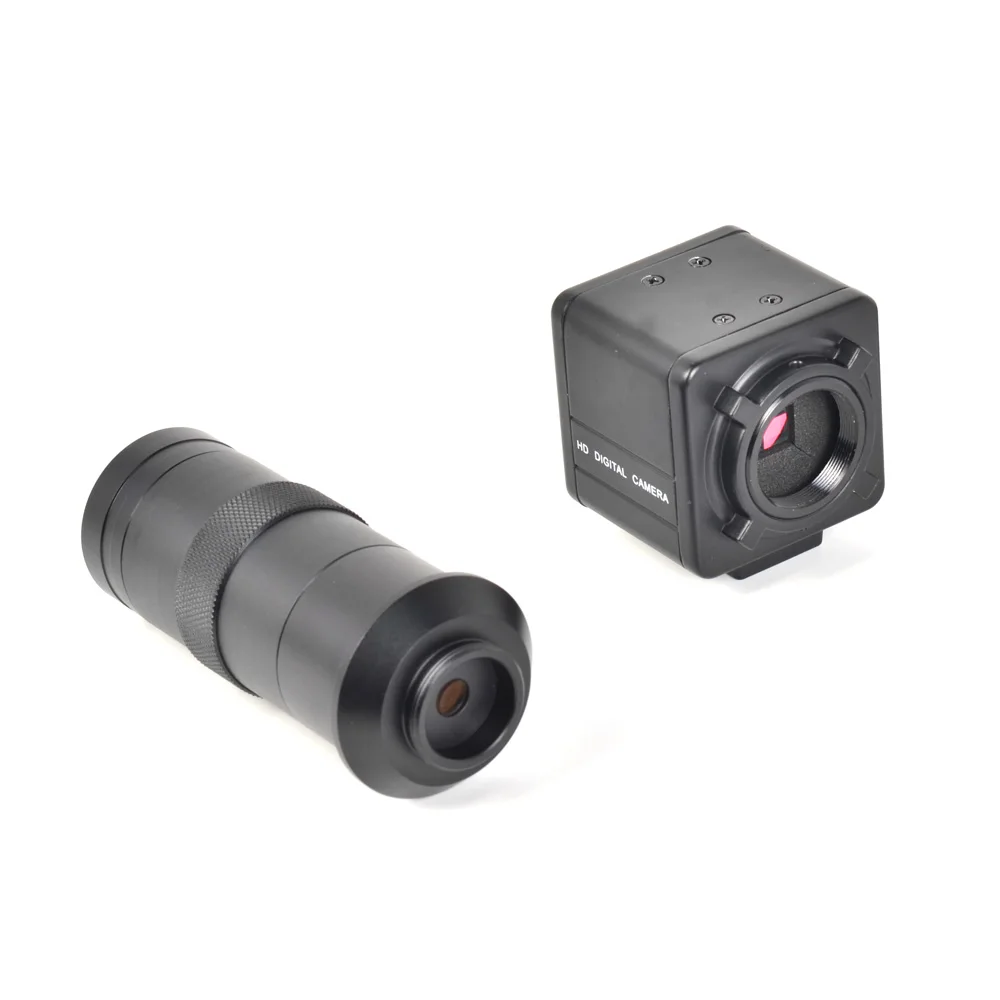 Cámara de microscopio industrial Digital 800TVL 1/3 "CCD + 100X c mount ...