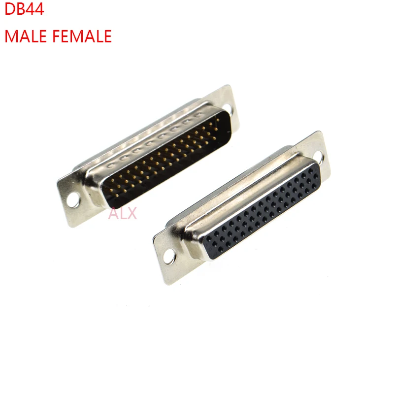 2PCS DB44 female MALE PCB Mount serial port CONNECTOR Solder Type D-Sub ...