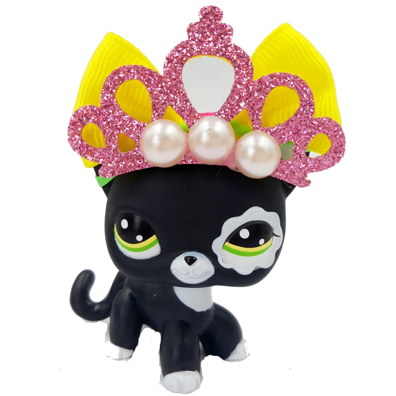 LPS 고양이 펫 샵 완구 러블리 레어 검은 고양이 파란 눈 새끼 고양이 #2249 피규어, 러블리 캣샵|pet shop lps ...
