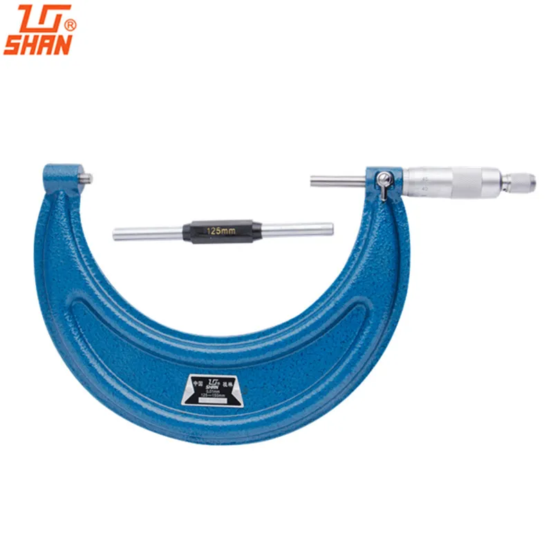 SHAN-Outside-Micrometers-100-200mm-Micrometer-Gauge-Carbide-Alloy-With ...