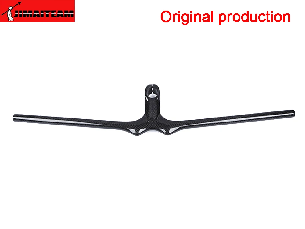 Bicycle Carbon Mtb Integrated Handlebar With Stem Mountain Carbon Fibre ...