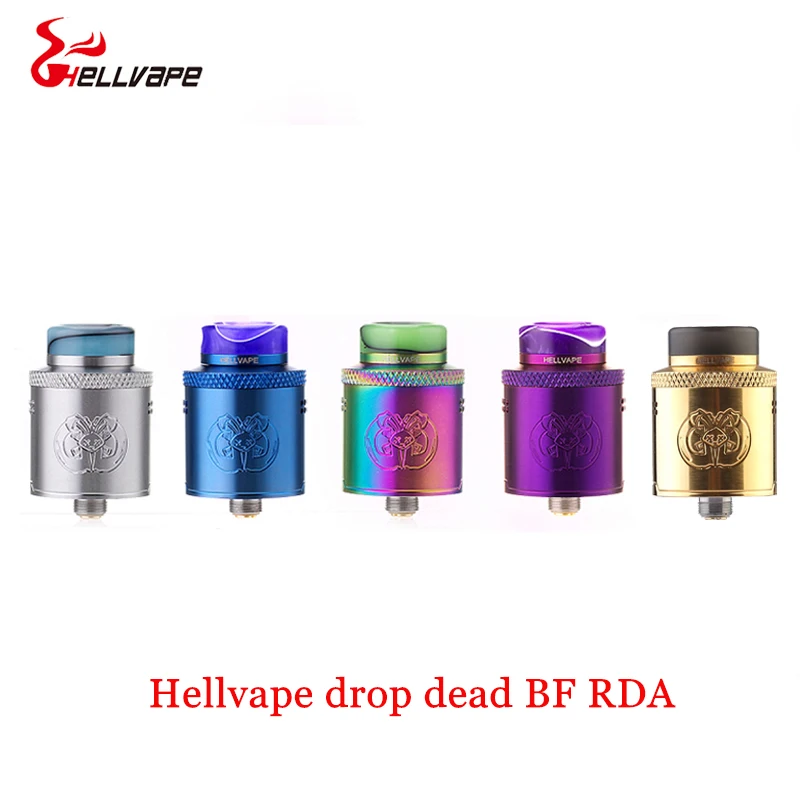 Newest Hellvape rda atomizer Original Hellvape Drop Dead BF RDA 24mm ...