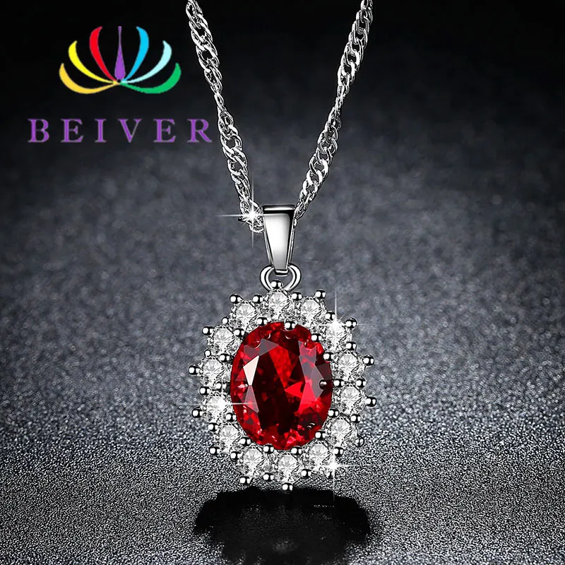 Beiver модное 5 цветов AAA+ циркониевое цветочное ожерелье для женщин ...