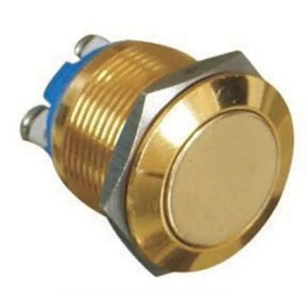 Anti-vandal-switch-Push-button-16MM-golden-plated-silver-contact-IP67 ...