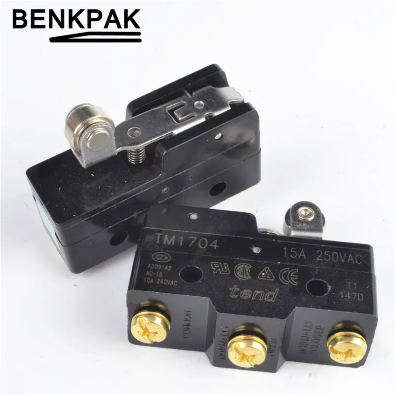 Omron Z-15GW2255-B General Purpose Basic Switch 0.5mm Contact Gap 15A Rated Current Drip Proof ...