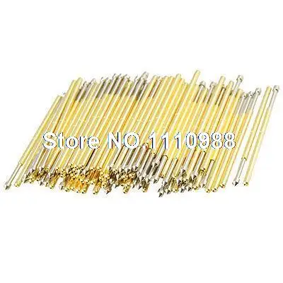 100 Pieces 90 Degree Convex Tip Spring Test Probes Pins 34mm Length|pin ...