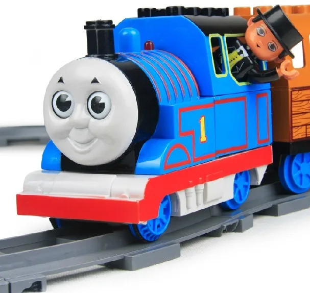 Thomas train jixin 8288b electric train track blocks band music|train ...