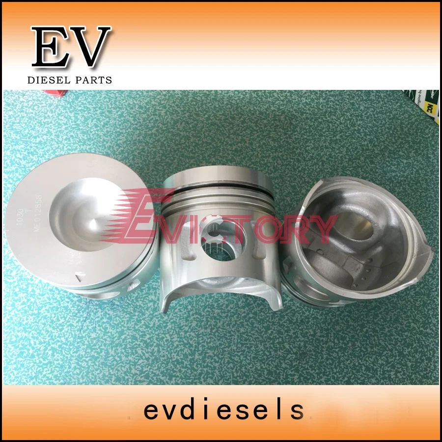 For-Kobelco-SK120-SK200-excavator-6D31-6D31T-pison-ME012858-and-piston ...