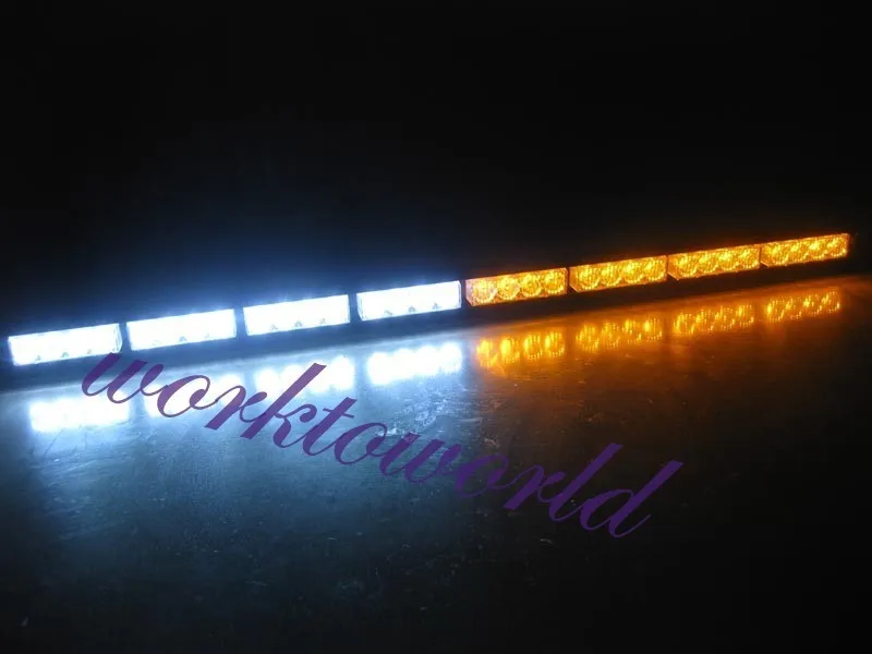 Traffic Advisor Caution Led Emergency Warning Deck Lightbar 36" 32leds ...