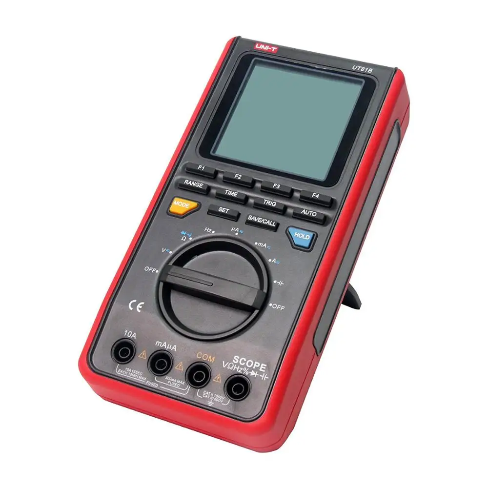 UNI T UT81B портативный цифровой осциллограф мультиметр 8 МГц 4000 ...