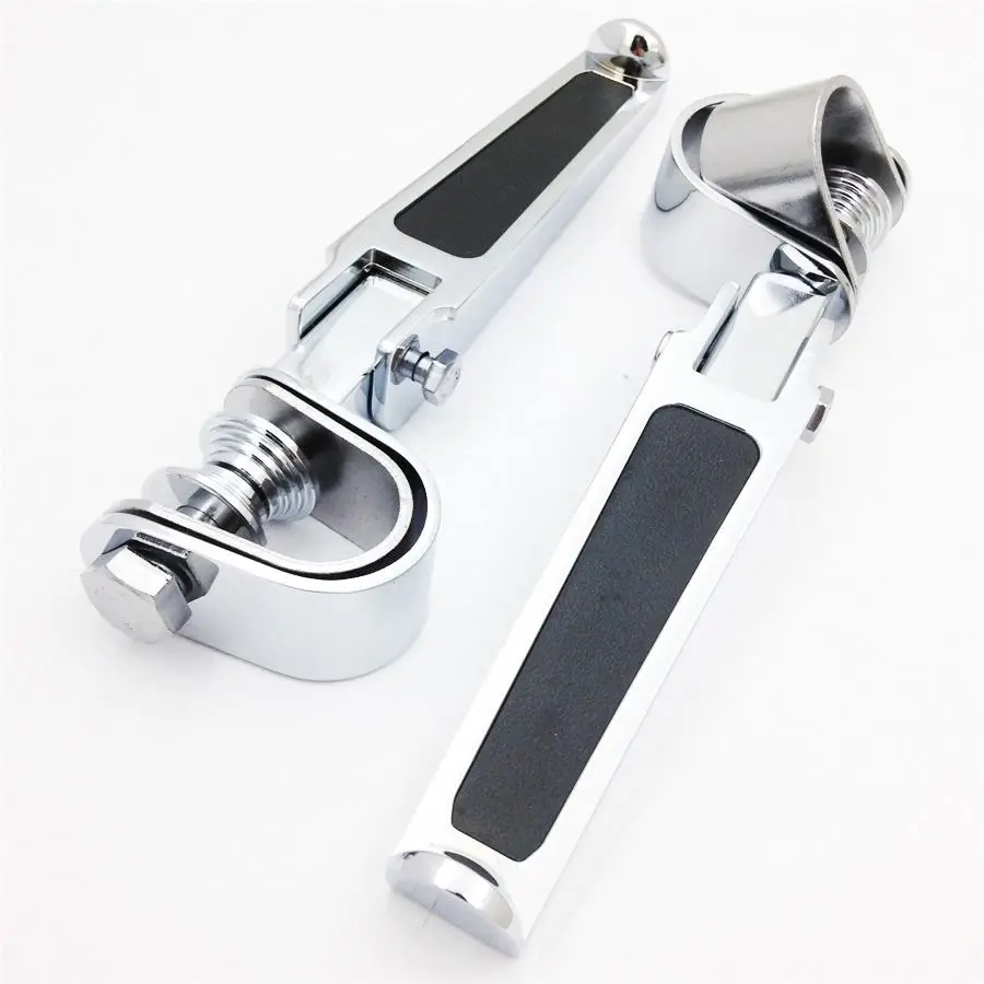 Motorcycle Highway Pegs Street Dirt BikeFolding U Clamp Foot Peg Foot ...