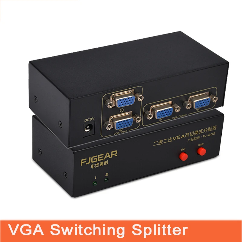 VGA-Switch-Splitter-Two-into-Two-out-Multiple-masters-share-multiple ...