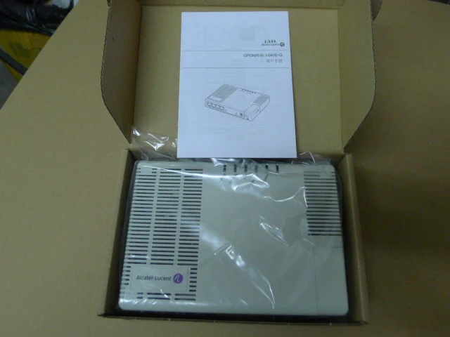 Original Alcatel Lucent Bell optical network terminal FTTH ONT I 040E Q ...