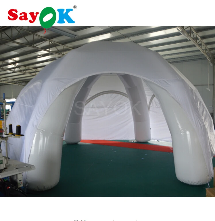 Toldo de cúpula inflable de PVC para exteriores, carpa de araña ...