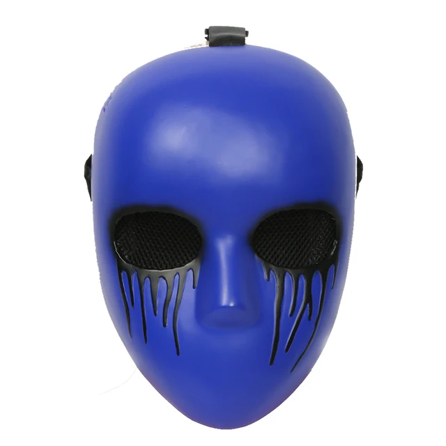 Cosplayrim Creepypasta Cosplay Eyeless Jack Mask Purple Resin Mask for ...