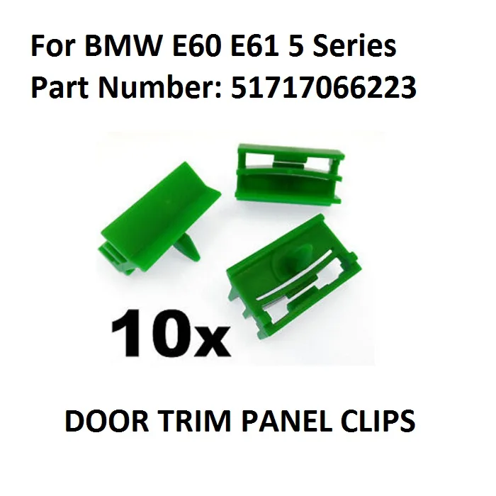 x10-For-BMW-E60-E61-5-Series-Plastic-Trim-Clip-Fastener-Side-Skirt-Sill ...