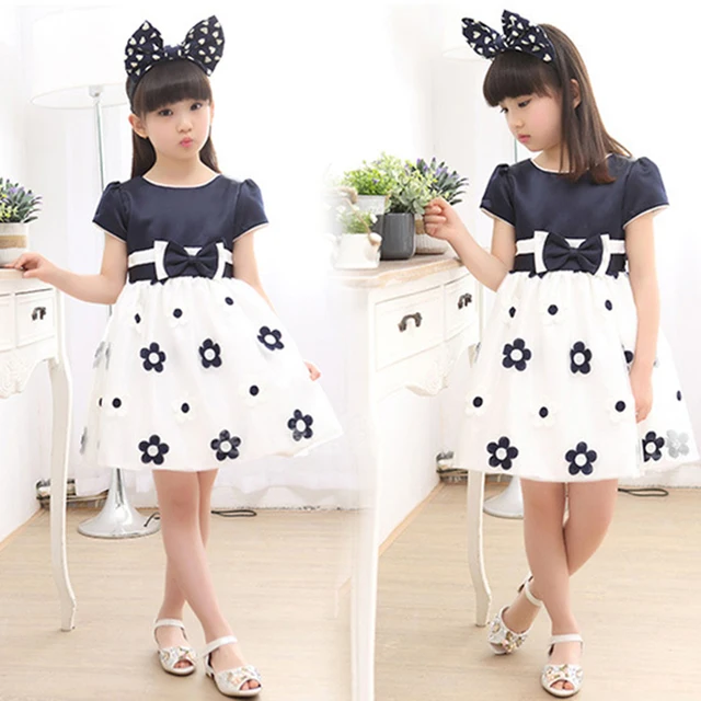 Summer Mesh Girls Dress