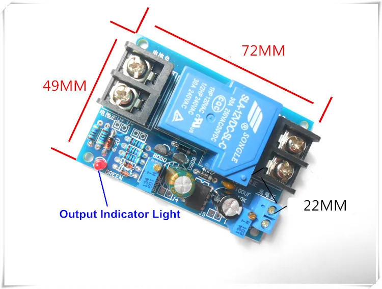 12V Battery Discharge Protection Module Board Anti-Over Automatically ...