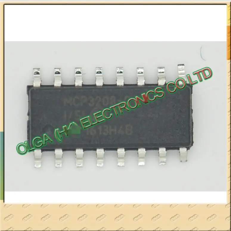 new original MCP3208 CI / SL MCP3208 SOP 18 analog to digital converter chip|converter usb ...