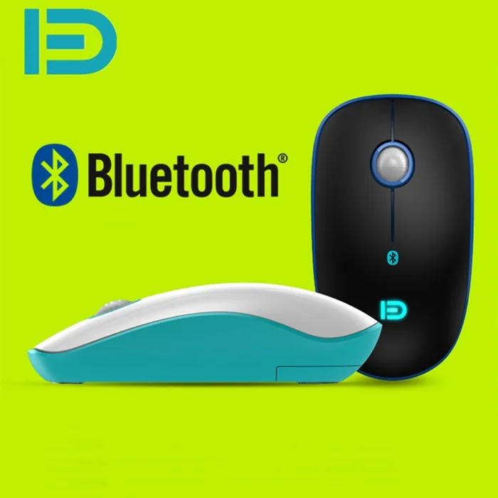 Nueva llegada forter v8b mudo recargable Bluetooth 3.0 ratón ...