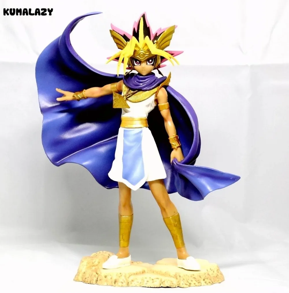 Yu Gi Oh Figure Yu Gi Oh! Duel Monsters Atem Mutou Yugi Muto 25CM PVC ...