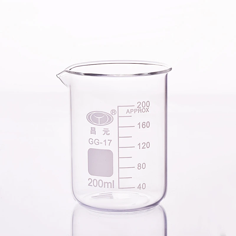 10pcs Beaker In Low Form,capacity 200ml,outer Diameter=65mm,height=90mm ...
