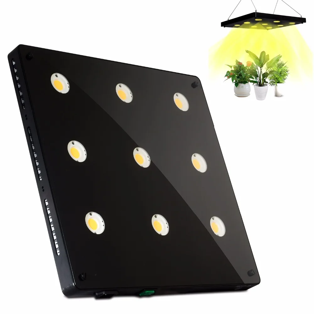 Ultra Thin COB LED Plant Grow Light Full Spectrum BlackSun S4 S6 S9 LED ...