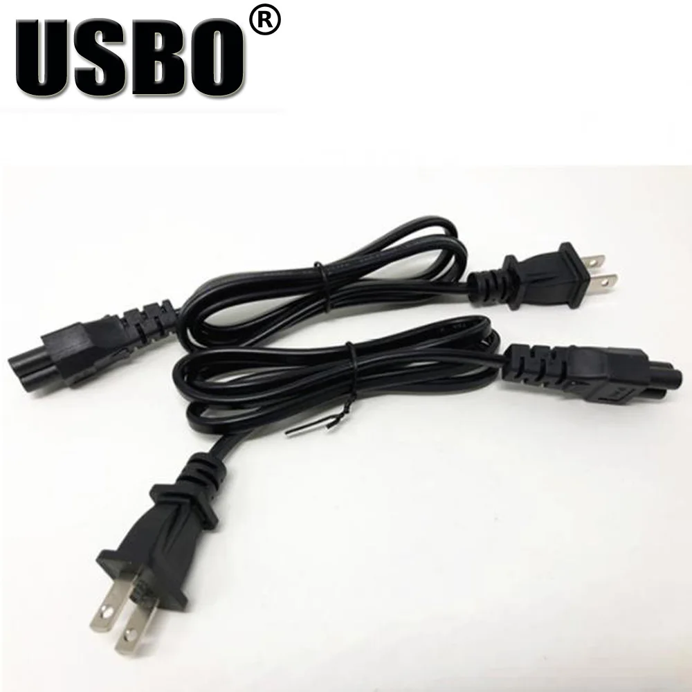 Supply American Standard Black 1.0M C5 to US 2 pins transfer extension ...