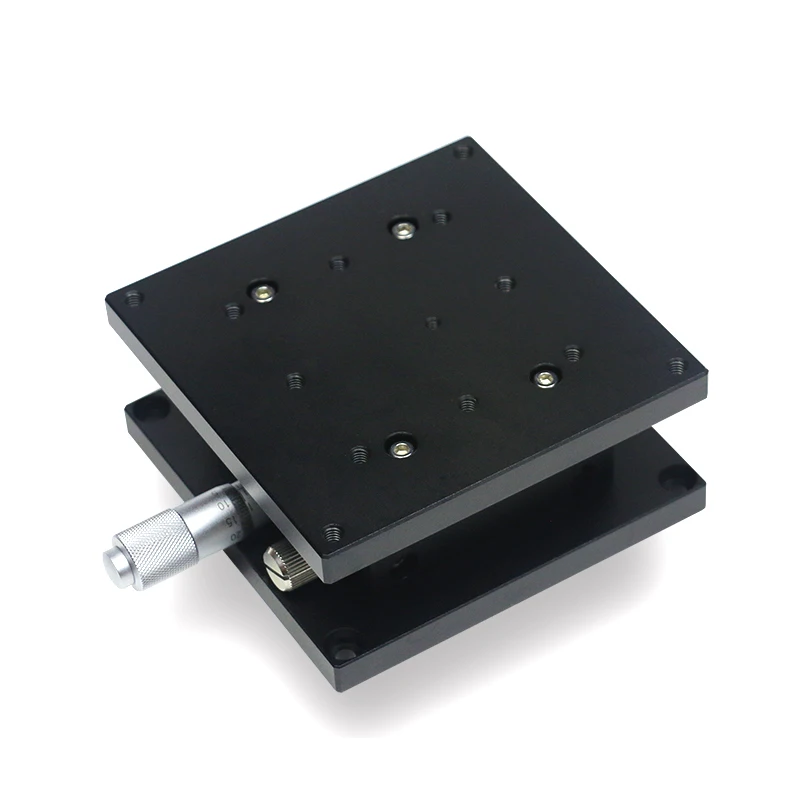 90*90mm Z Axis Manual Lift Displacement Fine Tuning Platform Cross ...