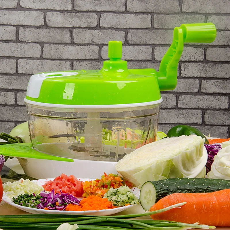 Large manual meat grinder cutter dish machine home stuffing ...