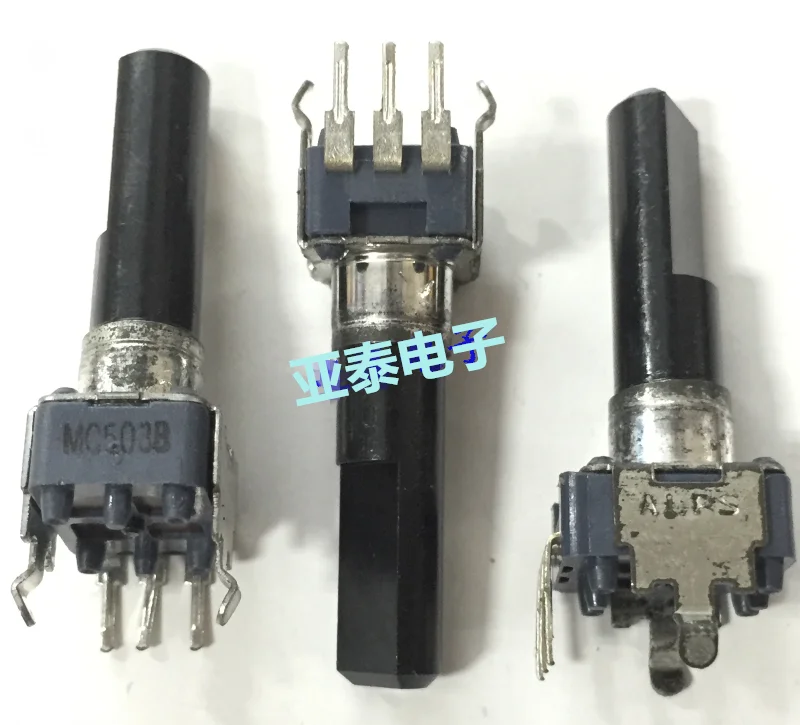 10PCS-ALPS-RK09-potentiometer-horizontal-B50K-23MM-axis-personal-audio ...