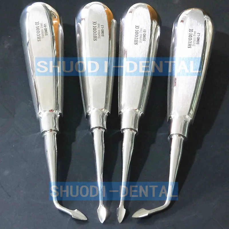 1 Piece Dental Extraction Minimally Invasive Spade Tip Elevator Dental ...