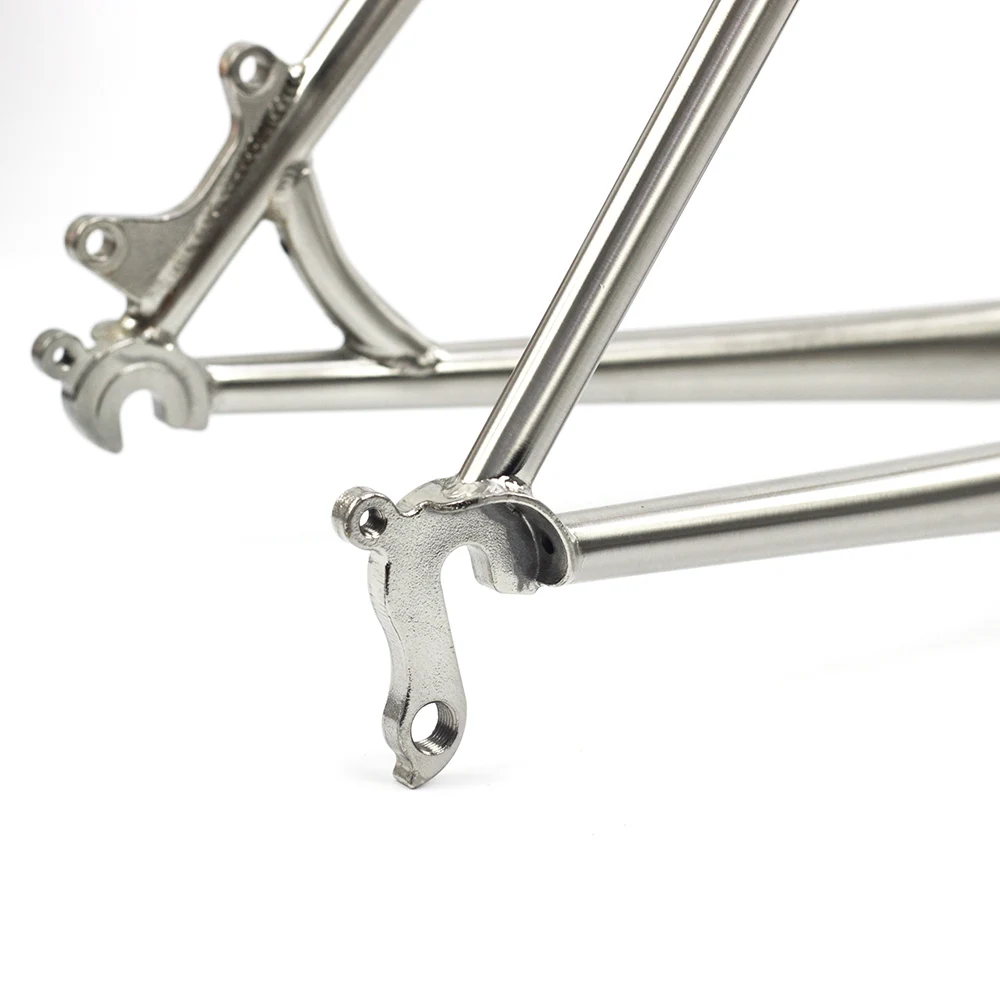 TSUNAMI Reynolds 520 MTB Bike Frame 26" CR-MO Steel Brushing 15.5" 17 ...