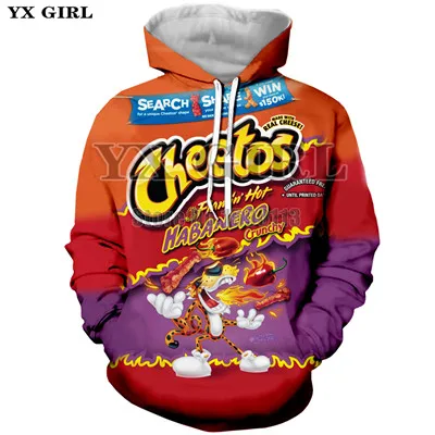 Aliexpress.com : Buy 3D Hoodies Newest Hot Men Women Cheetos Hoodies ...