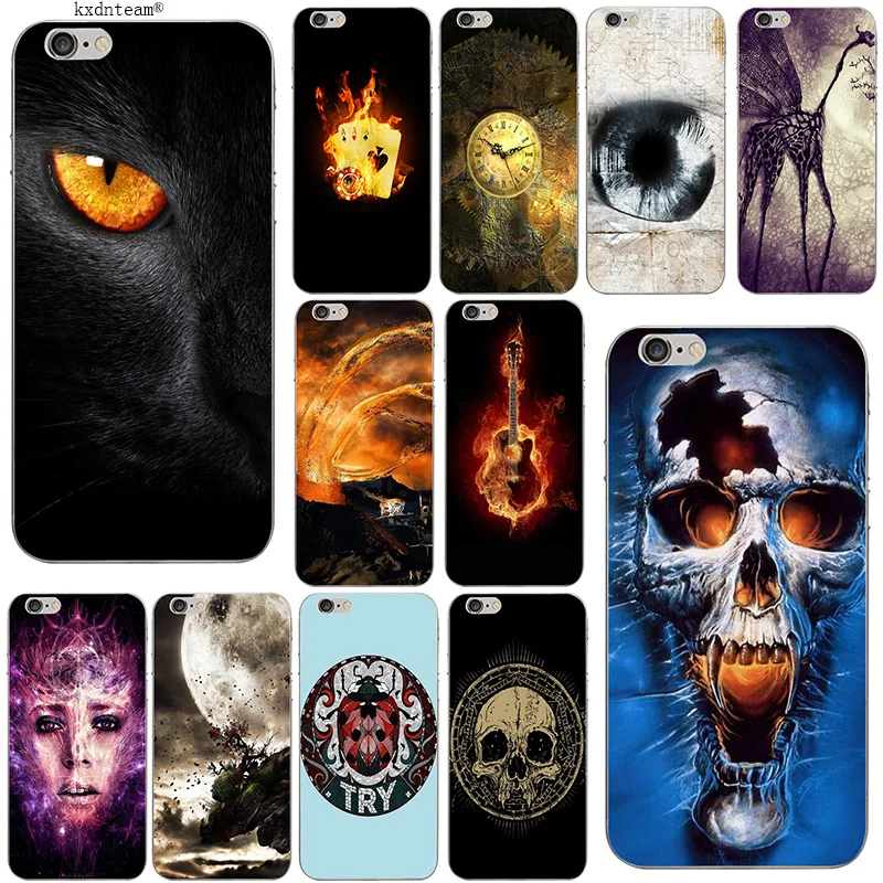 Eye 3D Science Fiction Soft Slim Phone Case TPU Silicon Transparent ...