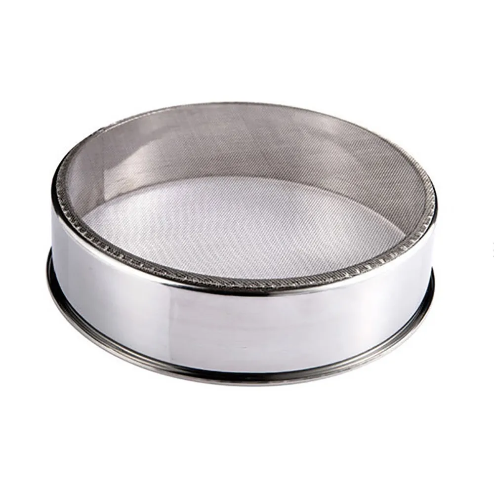 Aliexpress Buy Baking Flour Sifter Shakers Stainless Steel Sieve