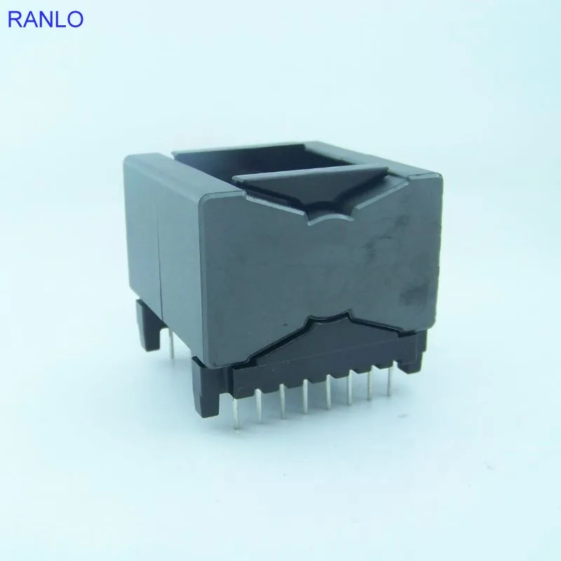 PQ5050 transformer bobbin frame PC40 Mn-Zn magnet ferrite Core 8+8pin ...