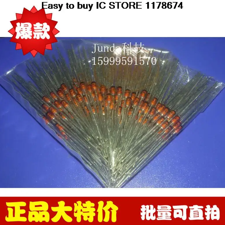 New 1w13v Zener Diode 1n4743 Line 1n4743a In4743 Do-41 1k38 ...