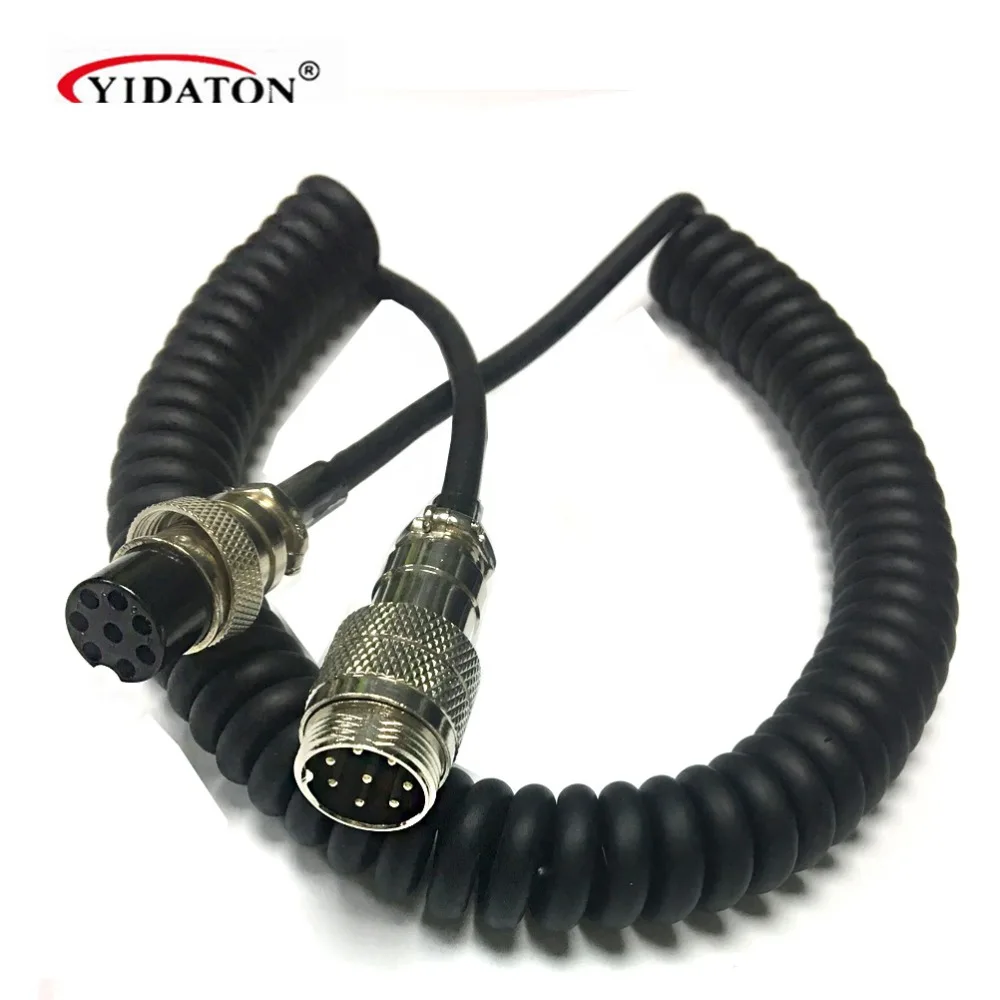 8 Pin Mic Microphone Extension Cable For Yaesu Radio For Ft-1000 Ft ...