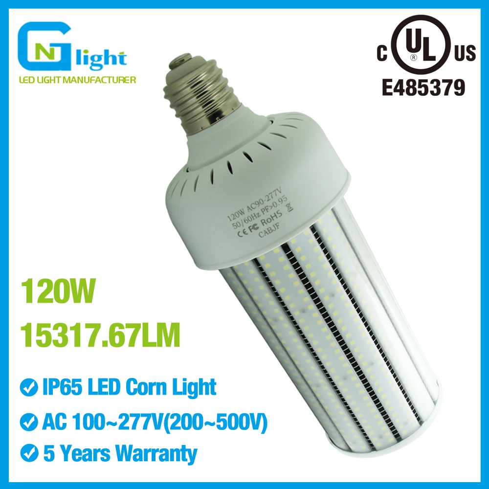 250 Mercury Vapor Lamp CFL replacements E40 120W LED corn cob lamp ...