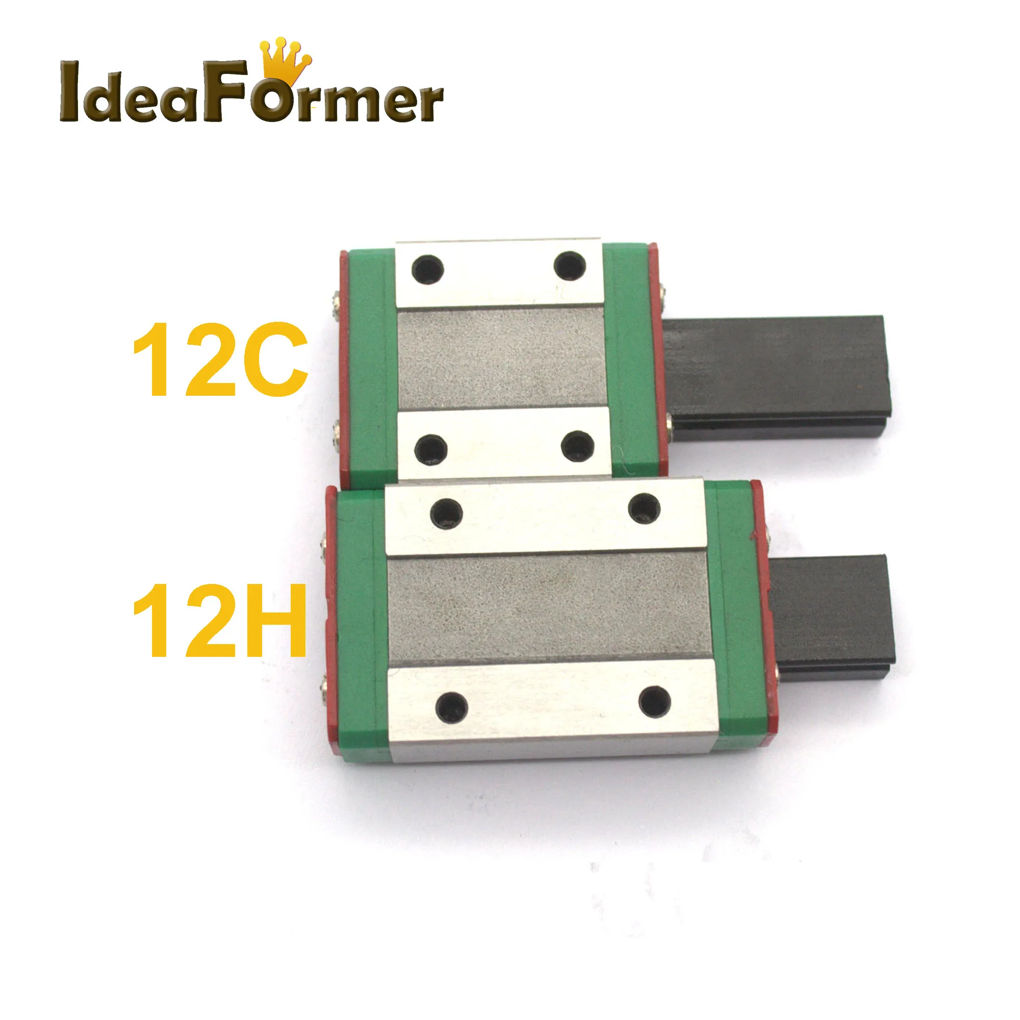 12mm MGN12 + 320 400 500 600 mm linear rail way Linear carriage Guide ...