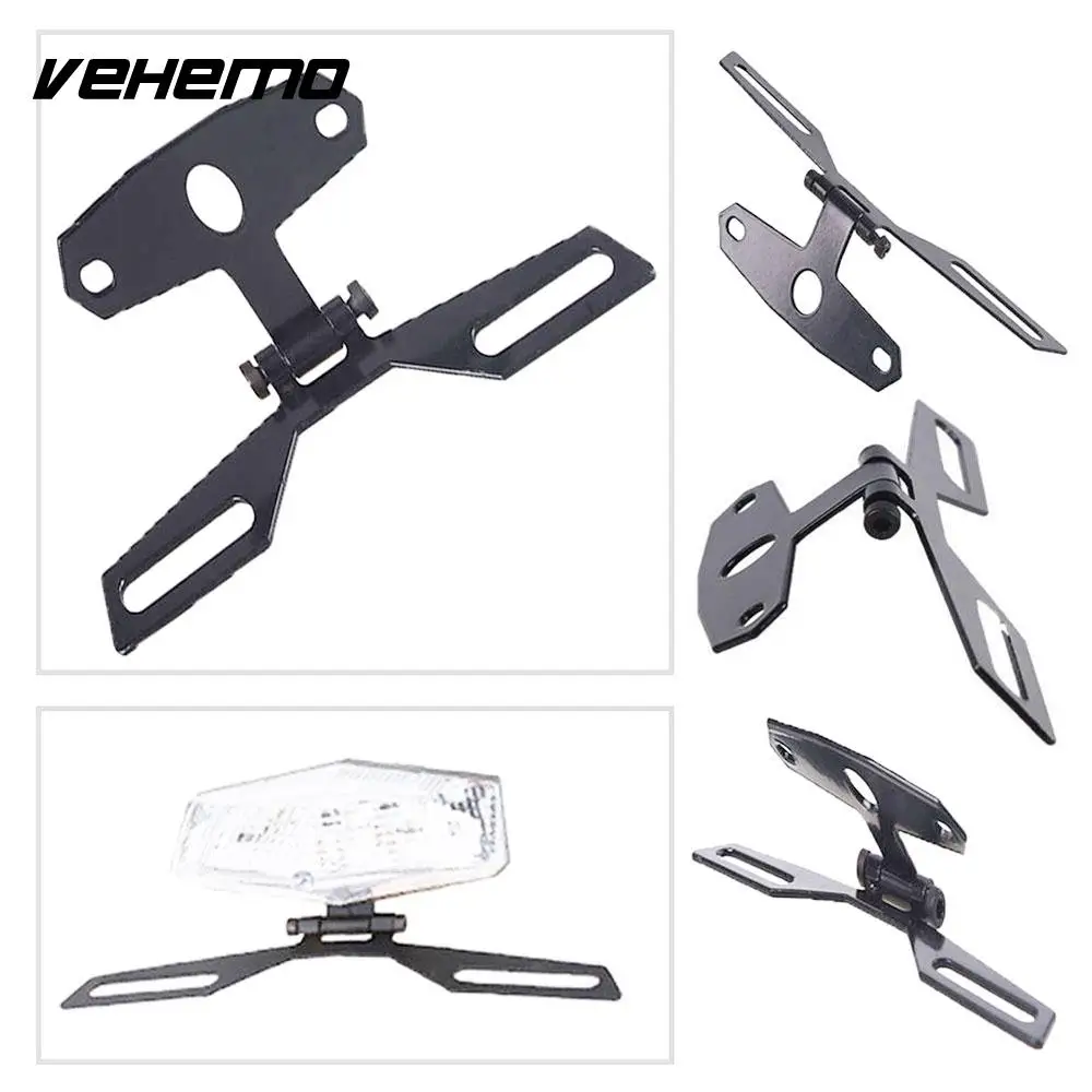Vehemo Motorcycle License Plate Holder Racing Plate Number Holder ...