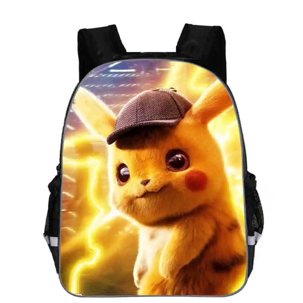 Anime pokemon children School Bags Cartoon Pikachu Arceus Mew Charizard ...