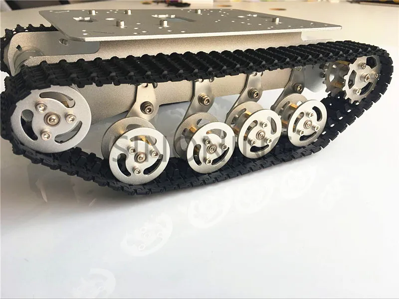 Shock Absorption Metal Robot Tank Chassis Caterpillar Suspension ...