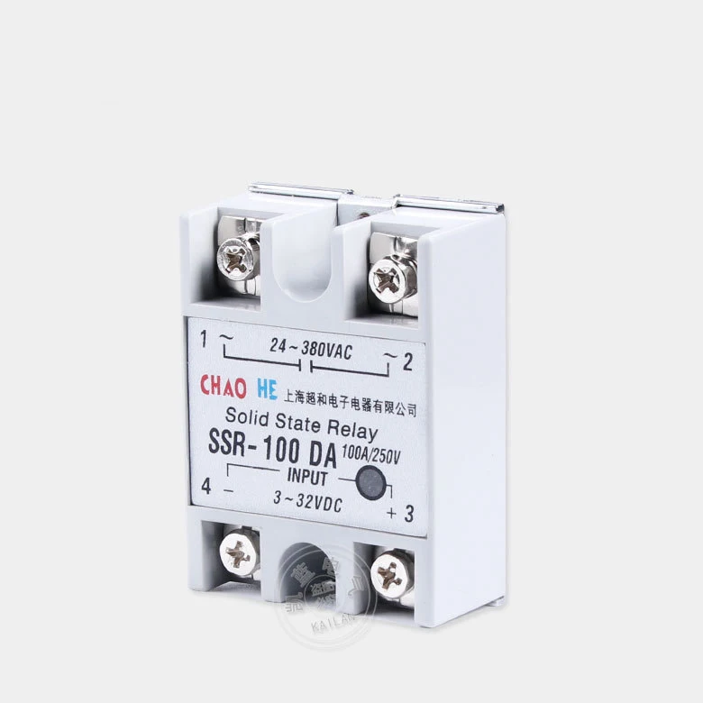 Solid State Relay SSR 100DA DC TO AC 100A SSR 100DD DC TO DC 24 380V AC ...