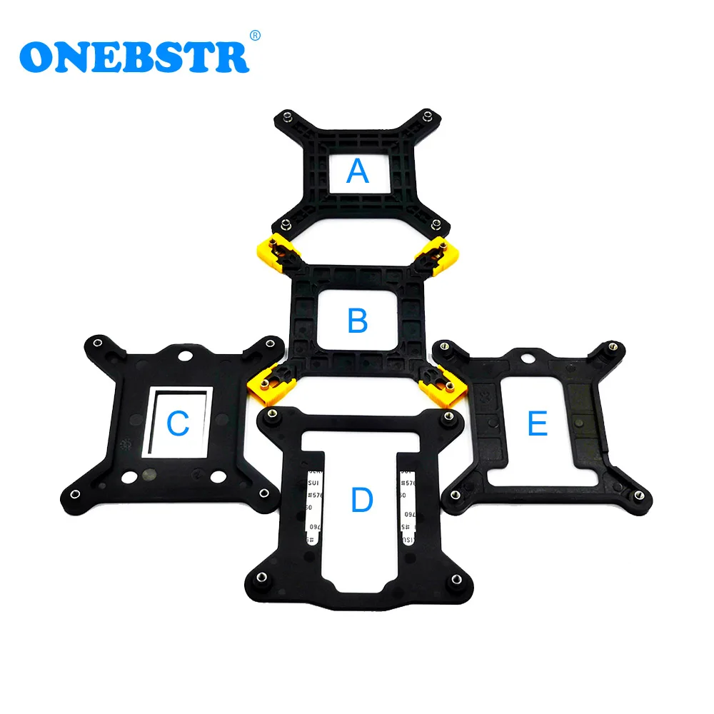 Computer Motherboard Backplate Cooler Bracket | Lga1366 Socket ...