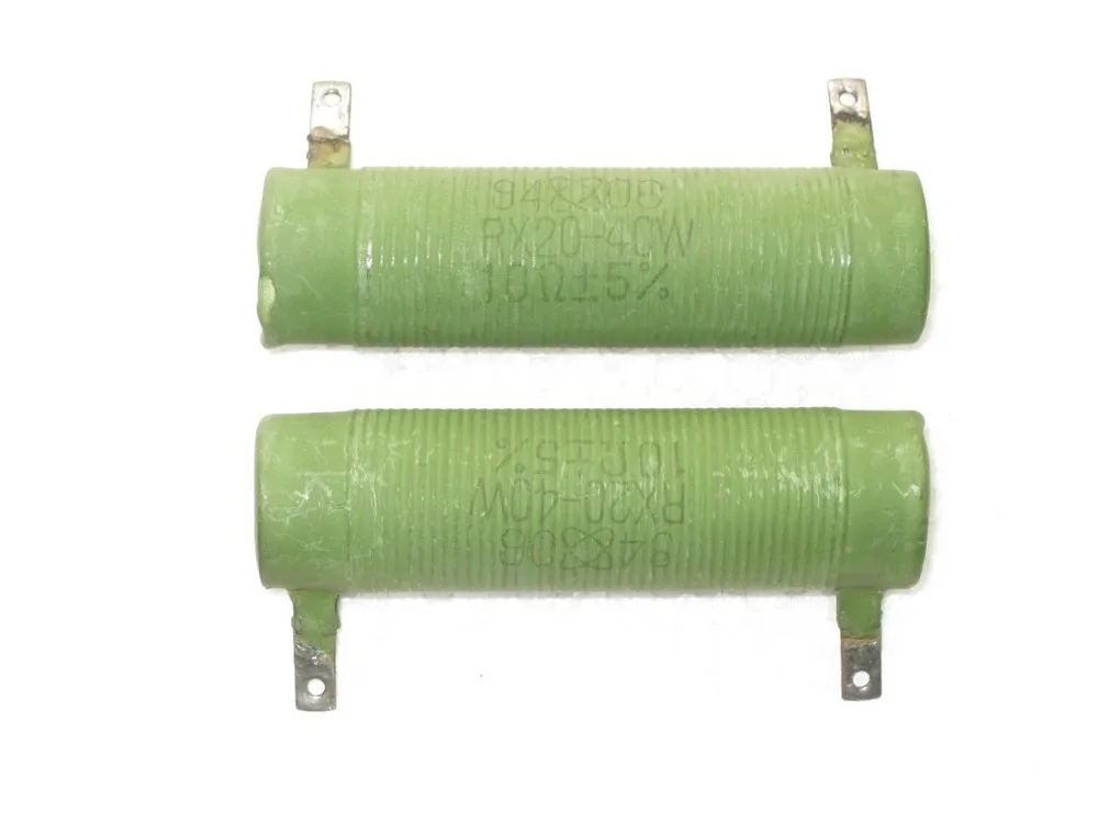 RX20 40W 10 ohm resistor power resistors tube winding resistance|tube ...