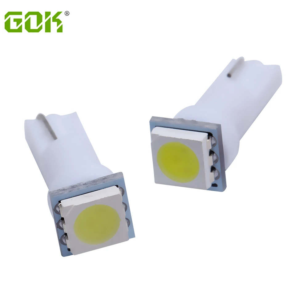 Wholesale 100 X T5 Led 5050 1smd 74 1led Bulb Wedge Base For Dashboards ...